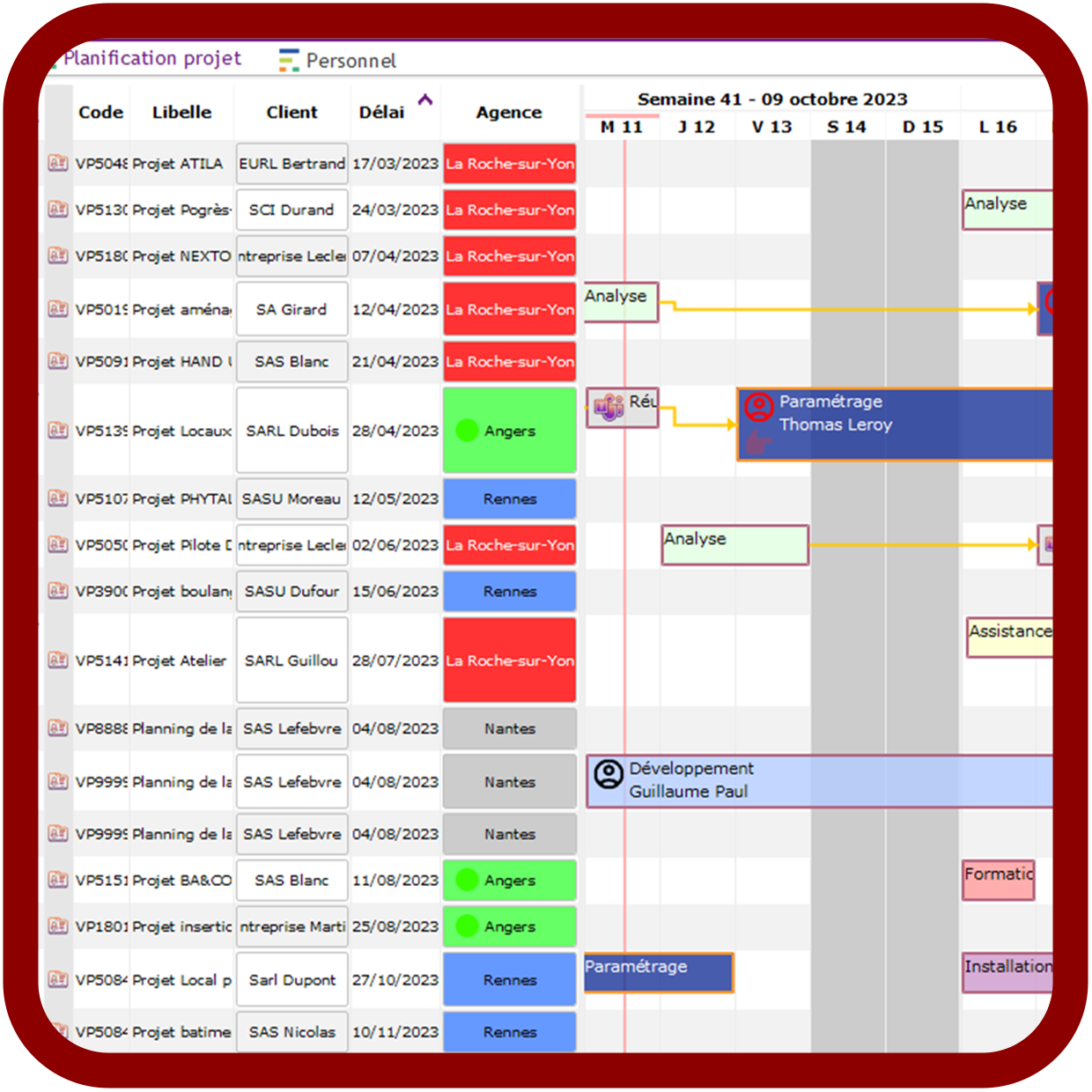 Logiciel de planification de chantier | Naviwest